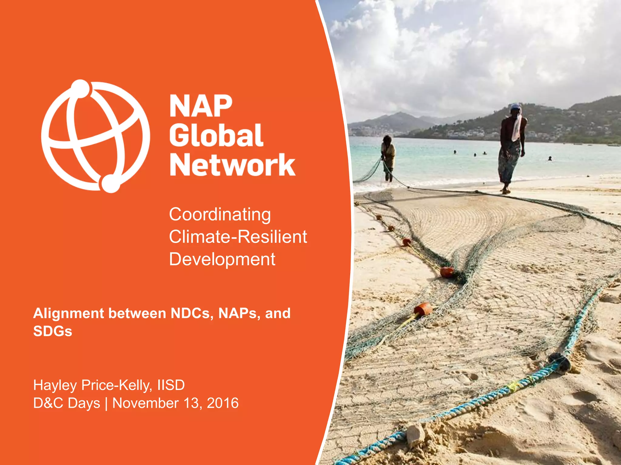 Alignment between NDCs, NAPs, and SDGs | PPTX