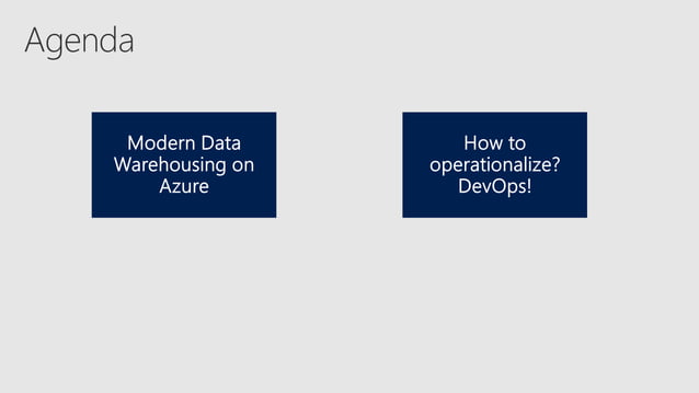 DataOps for the Modern Data Warehouse on Microsoft Azure @ NDCOslo 2020 - Lace Lofranco | PPT