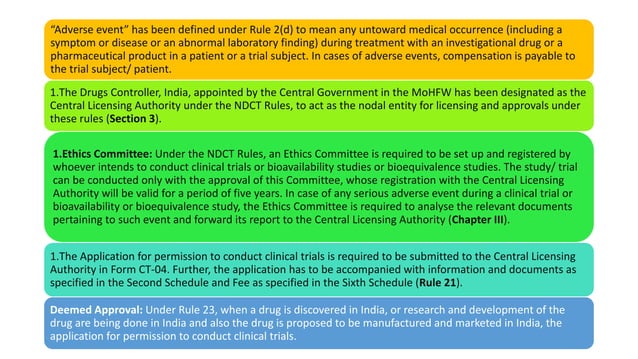 Ndct rule 2019 (manisha) | PPTX | Pharmaceutical Industry | Industries