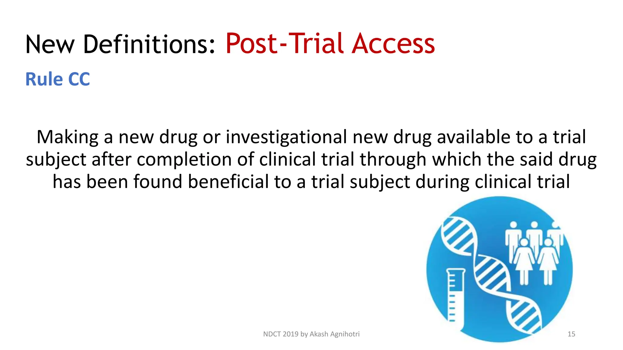 NDCT Rules, 2019: An Overview | New Drugs and Clinical Trial Rules 2019 | PPTX