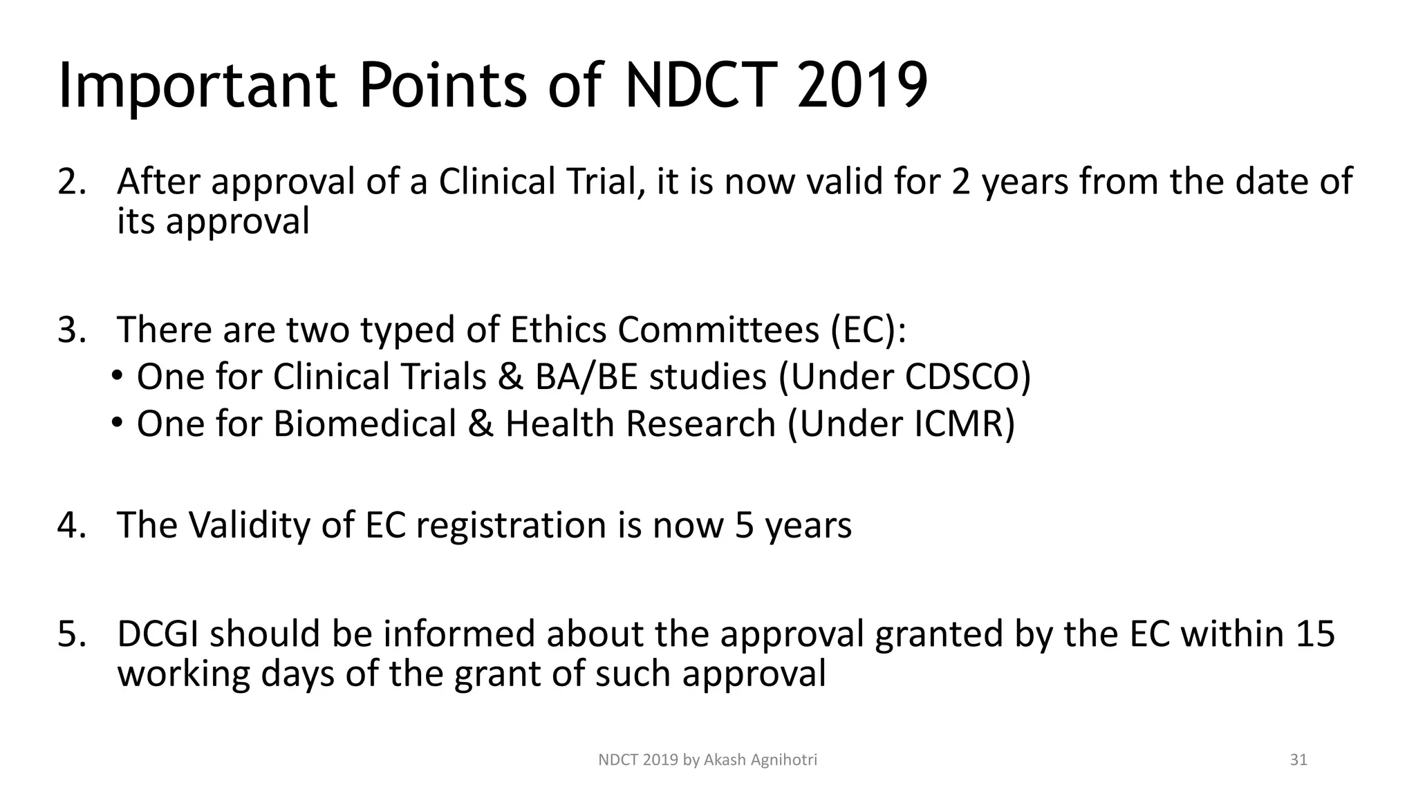 NDCT Rules, 2019: An Overview | New Drugs and Clinical Trial Rules 2019 ...