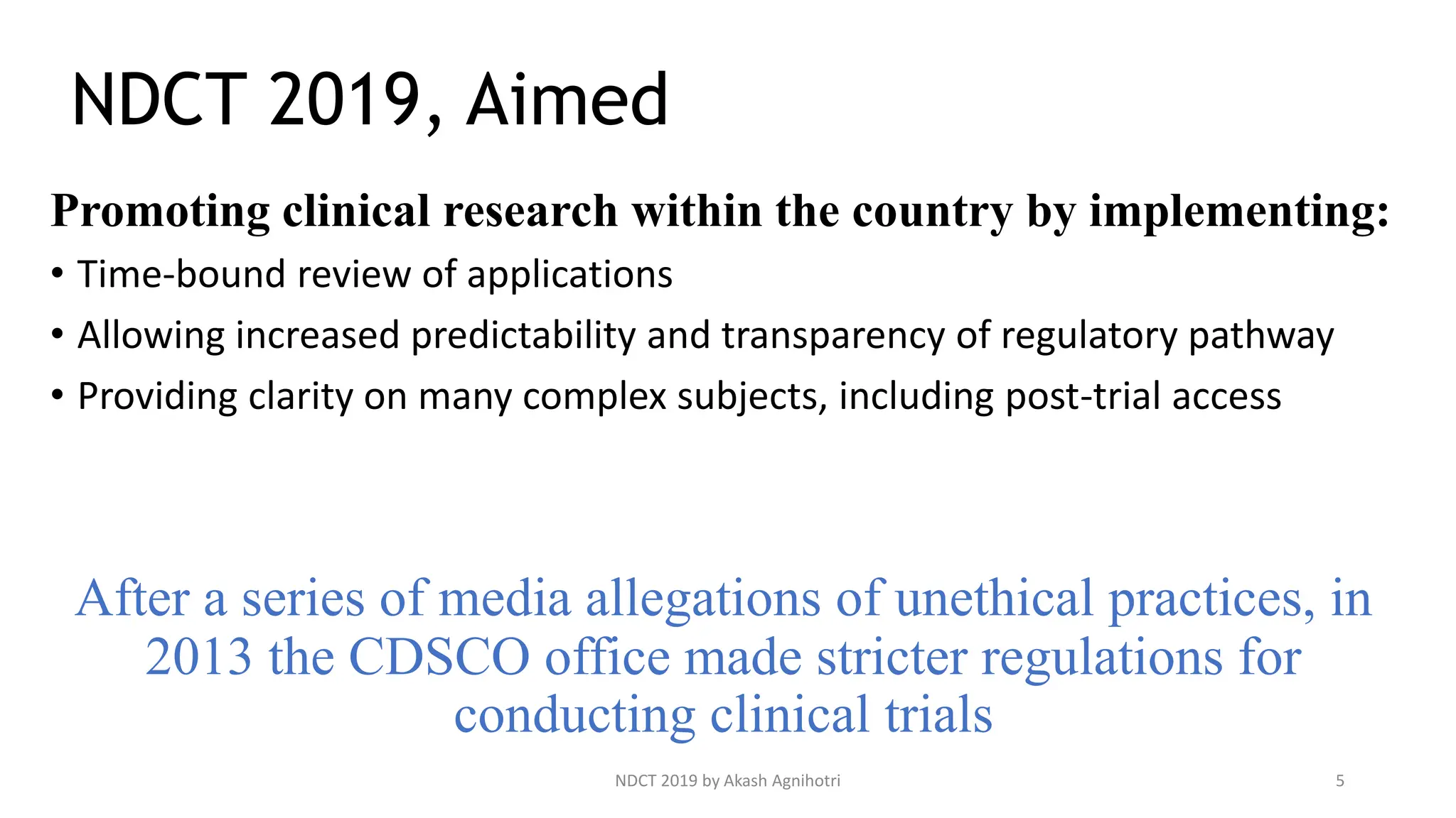 NDCT Rules, 2019: An Overview | New Drugs and Clinical Trial Rules 2019 ...