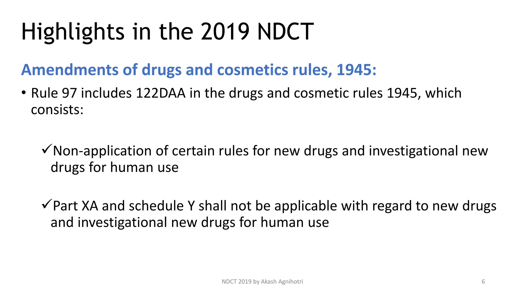 NDCT Rules, 2019: An Overview | New Drugs and Clinical Trial Rules 2019 ...