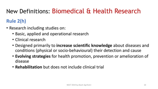 NDCT Rules, 2019: An Overview | New Drugs and Clinical Trial Rules 2019 ...