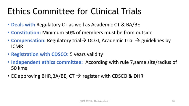 NDCT Rules, 2019: An Overview | New Drugs and Clinical Trial Rules 2019 ...