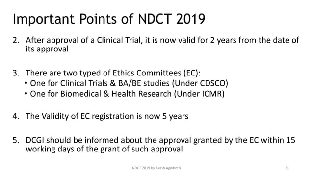 NDCT Rules, 2019: An Overview | New Drugs and Clinical Trial Rules 2019 ...