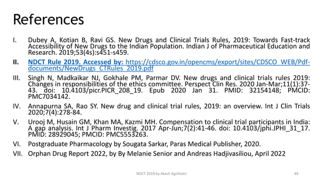 NDCT Rules, 2019: An Overview | New Drugs and Clinical Trial Rules 2019 ...