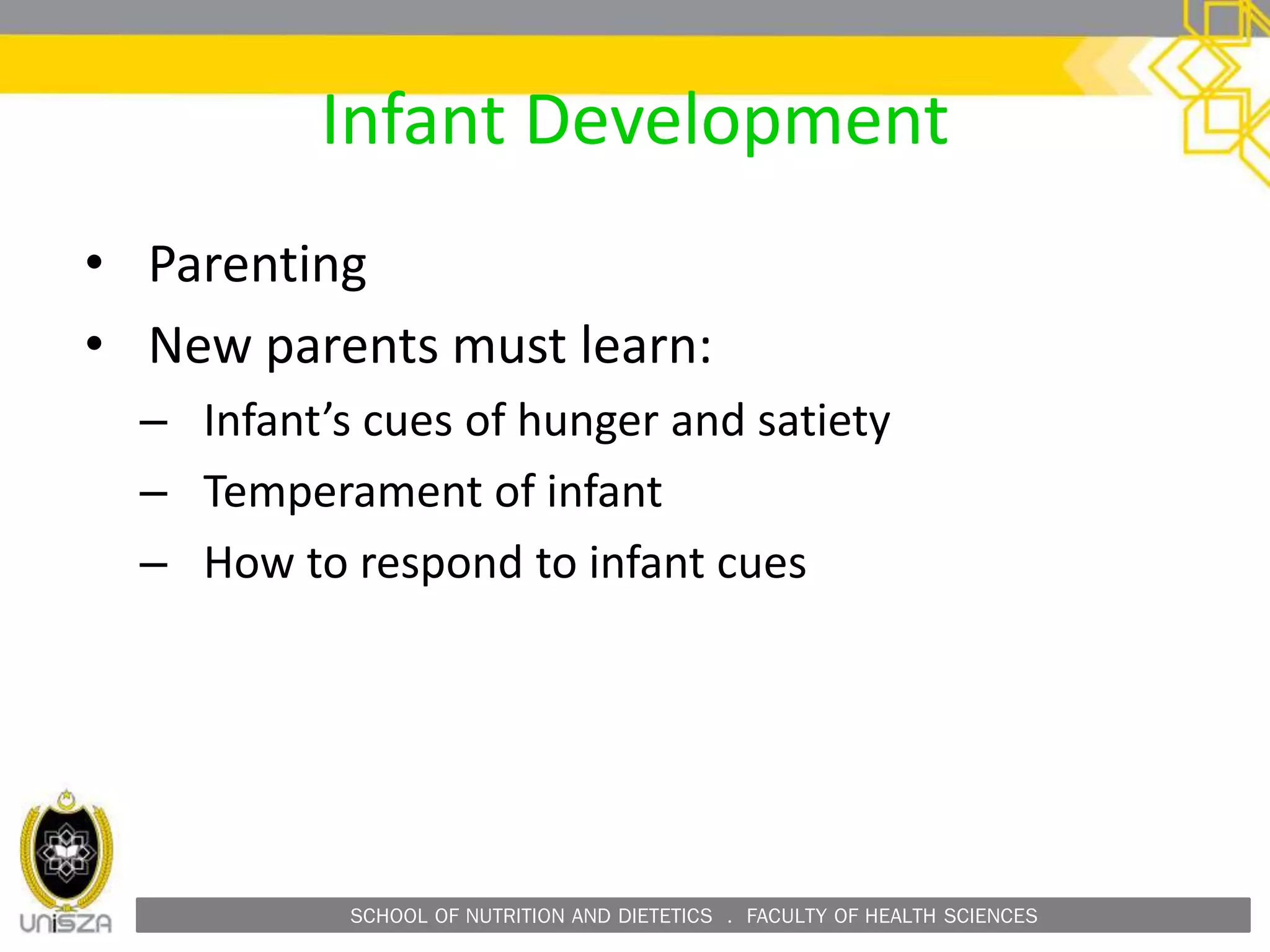 INFANT NUTRITION | PPTX