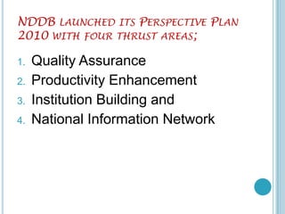 Nddb | PPTX