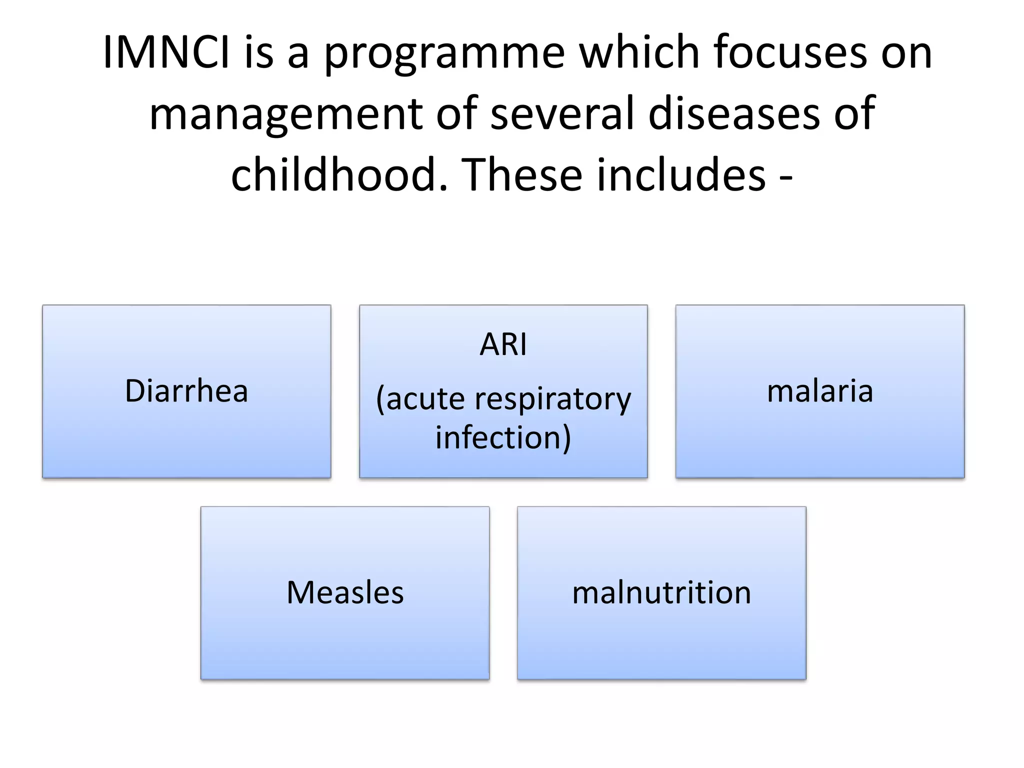 Diarrheal disease control program | PPTX