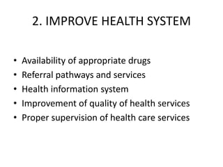 Diarrheal disease control program | PPTX