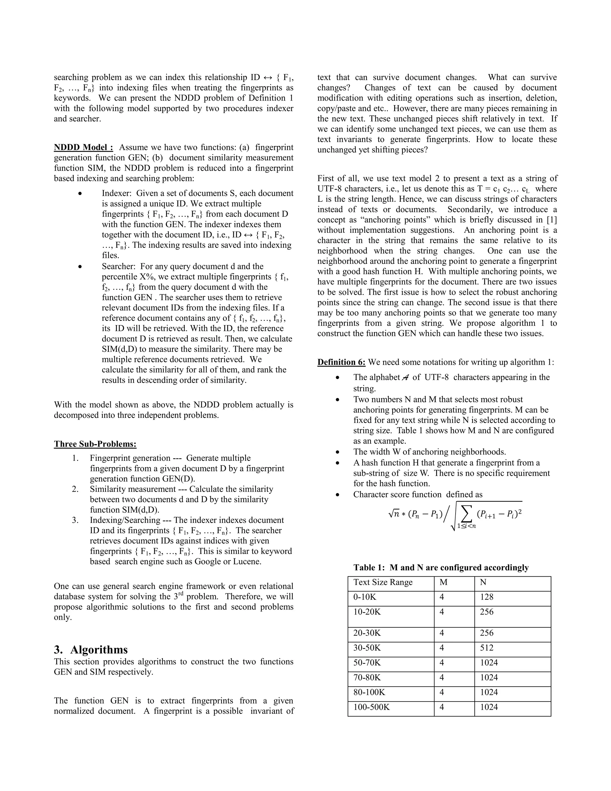 Near Duplicate Document Detection Mathematical Modeling And Algorithms Pdf 8702