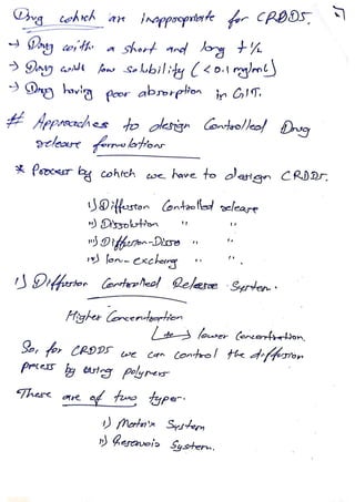 Novel drug delivery system NDDS | PDF