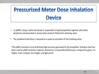 Ndds 10 pulmonary drug delivery system | PPTX