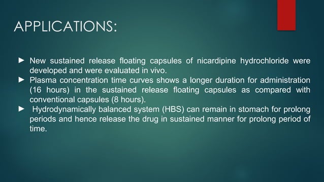Novel Drug Delivery System GRDDS & Applications.pptx