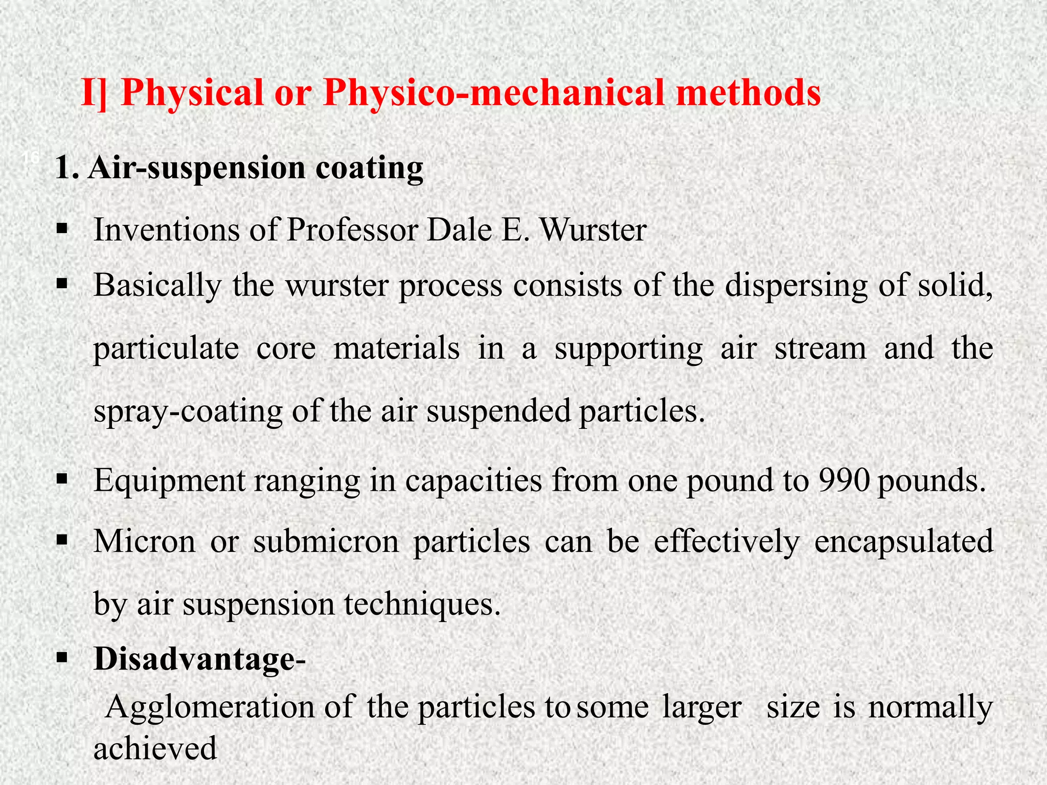 Ndds 4 MICROENCAPSULATION DRUG DELIVERY SYSTEM | PPTX