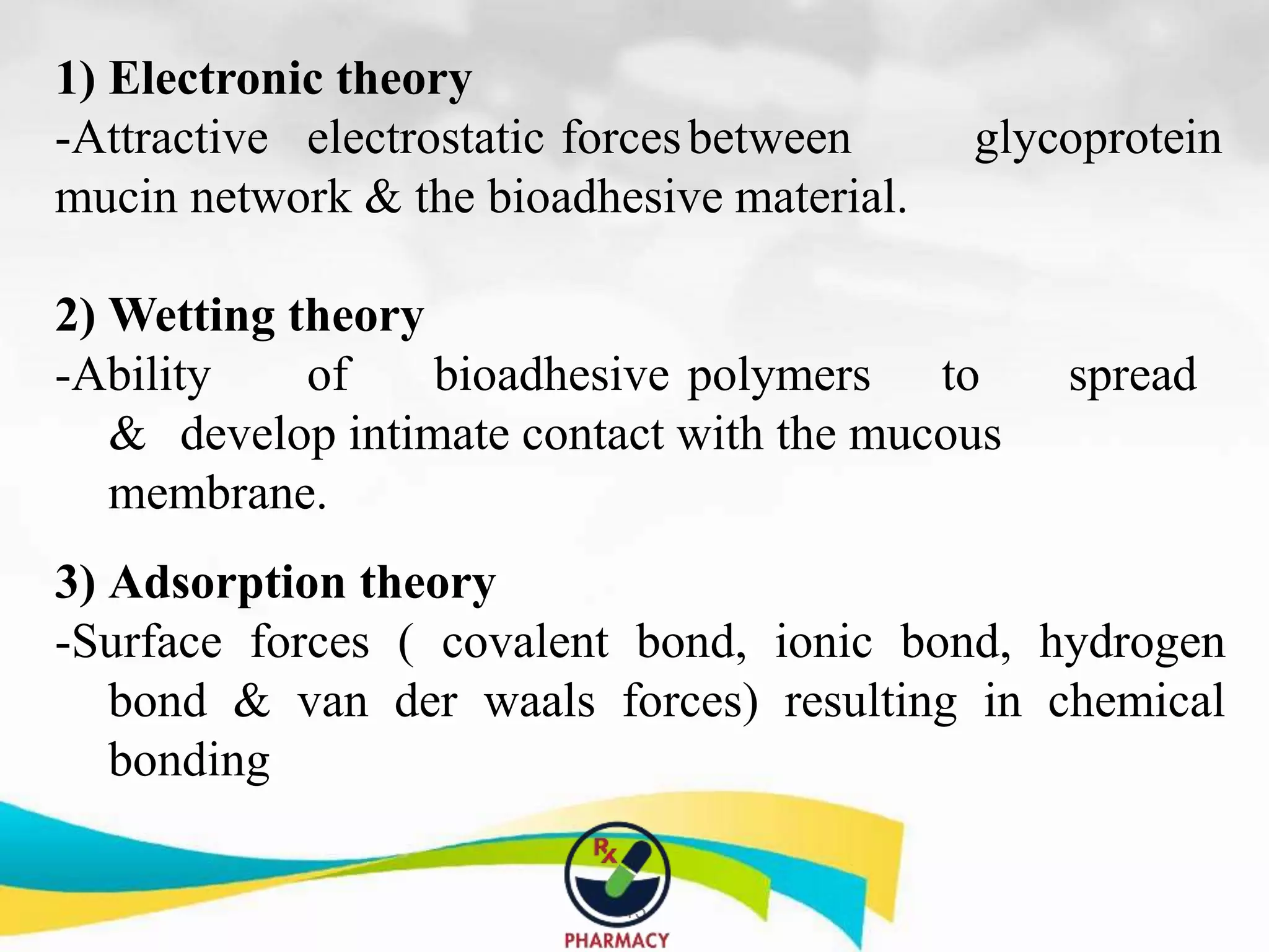 Ndds 5 MUCOADHESIVE DRUG DELIVERY SYSTEM ppt | PPT