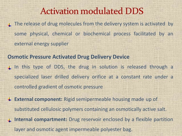 Ndds 6 Implantable Drug Delivery System | PPTX | Chemistry | Science