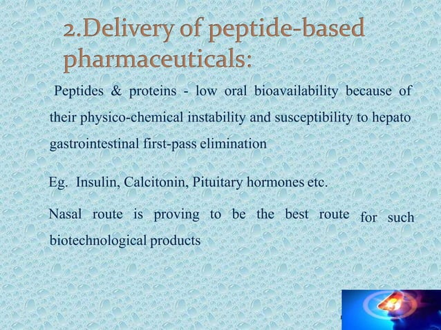 Ndds 9 Nasal Drug Delivery System | PPTX