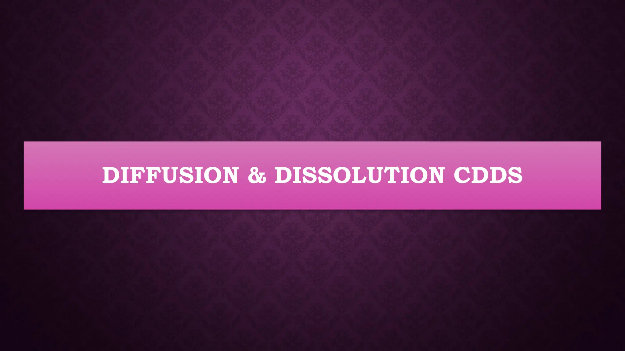 Controlled Drug Delivery System, Unit-I, BP704T: NDDS, Sem-VII, Final Year B. Pharm (SPPU 2019P ...