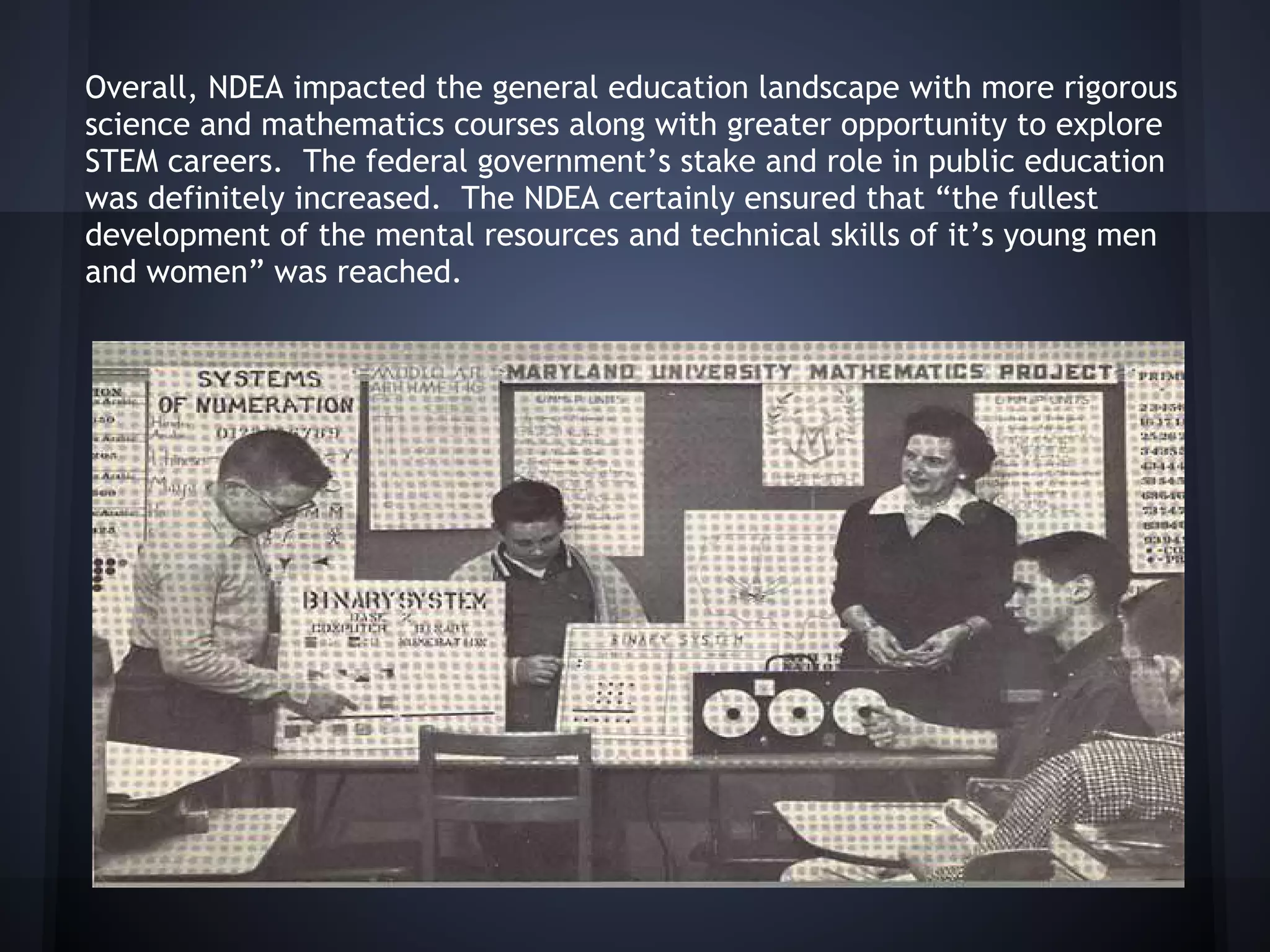 NDEA Slideshow Presentation Melanie Gritters | PPT