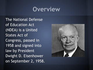 NDEA Slideshow Presentation Melanie Gritters | PPT