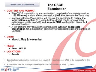 National Dental Examining Board of Canada - NDEB in a Glance | PPTX