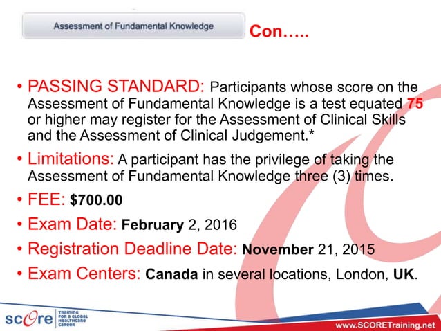 National Dental Examining Board of Canada - NDEB in a Glance | PPT