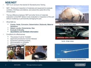 NDE Inspection Techniques -Basic NDT.pptx TTTTTTTTTTTTTTTTTT | PPTX