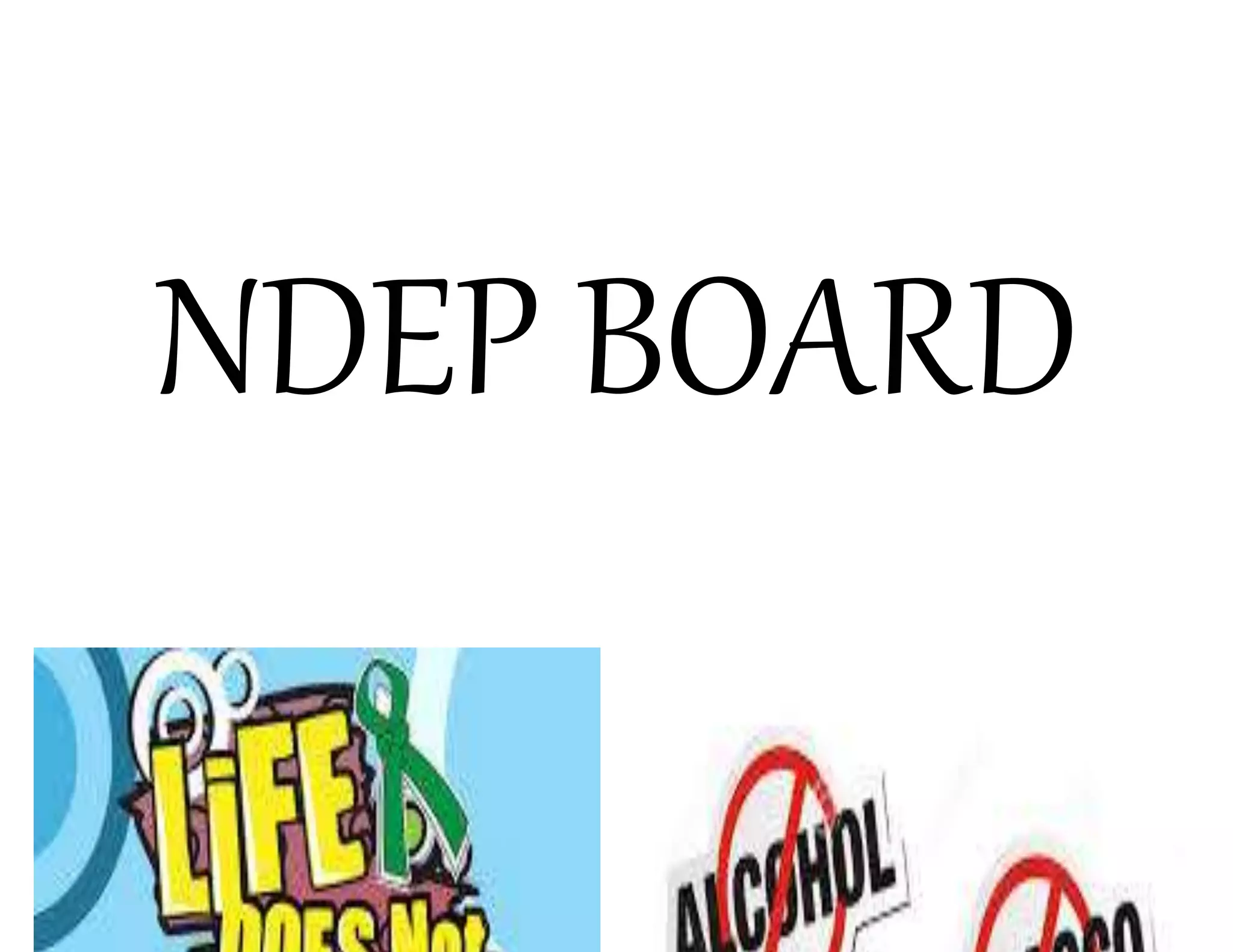 Ndep board shane | PPT