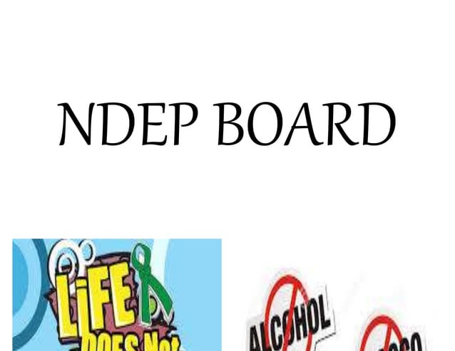 Ndep board shane | DOCX