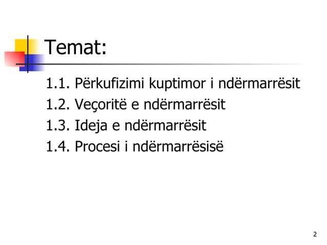 Ndermarresi | PPT