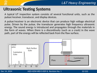 Non Destructive Ultrasonic Testing Presentation | PPT