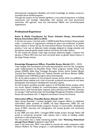 John Harrington Ndeta Resume | PDF