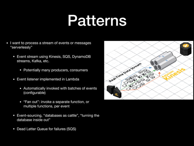 NDev Talk - Serverless Design Patterns | PDF