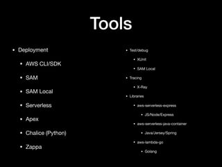 NDev Talk - Serverless Design Patterns | PDF