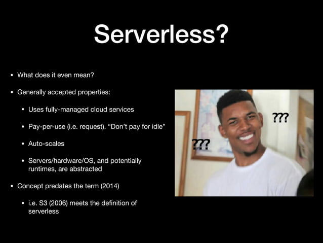 NDev Talk - Serverless Design Patterns | PDF