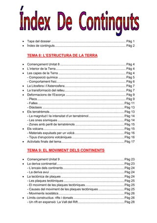 Índex de continguts | PDF