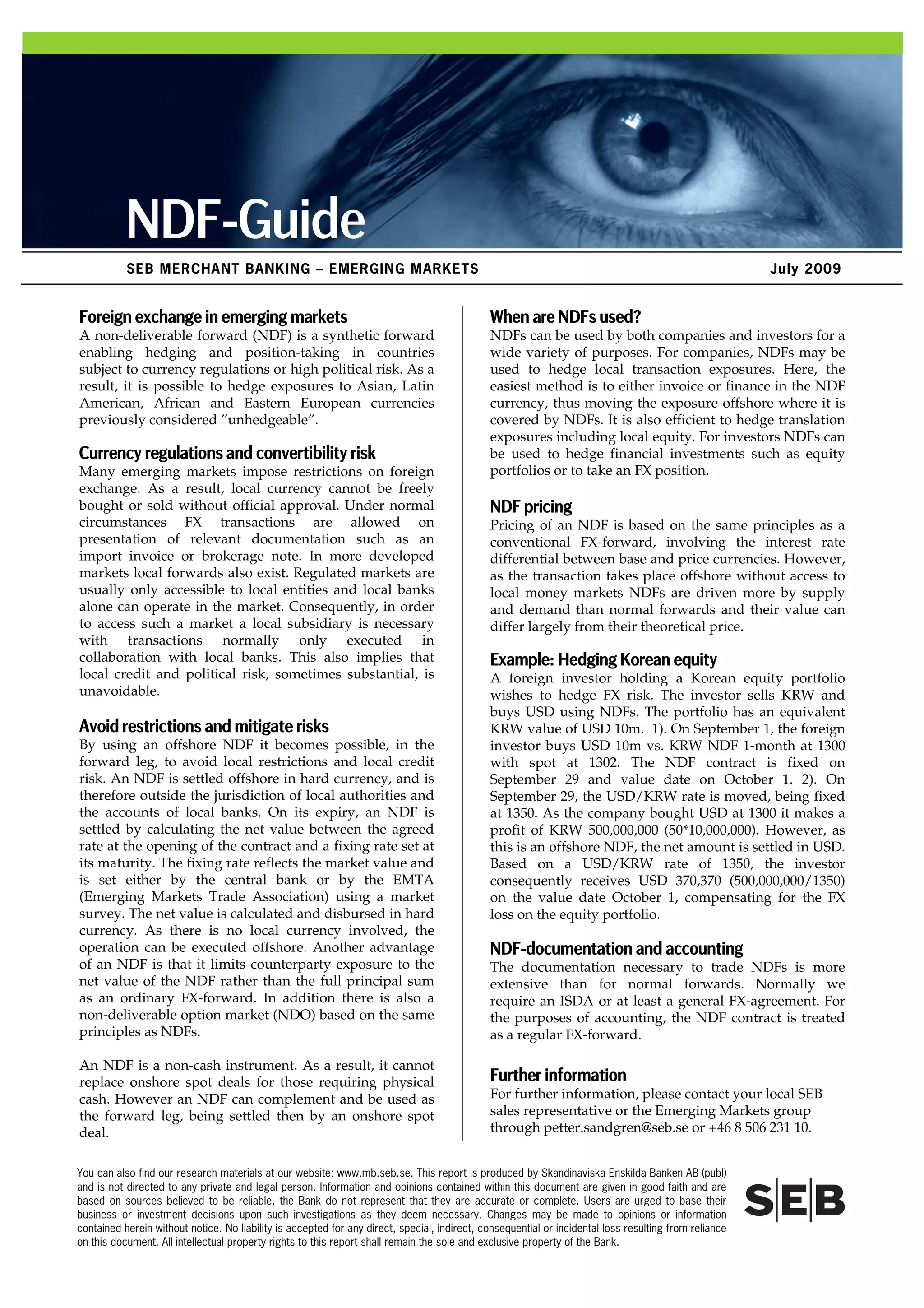 NDF Guide | PDF