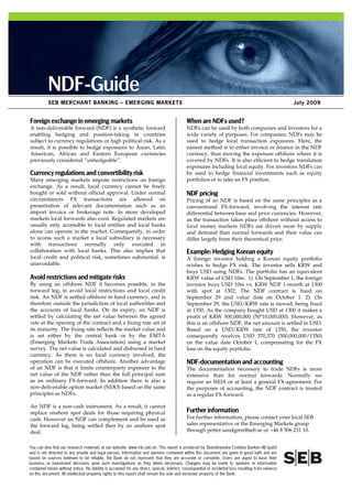 NDF Guide | PDF
