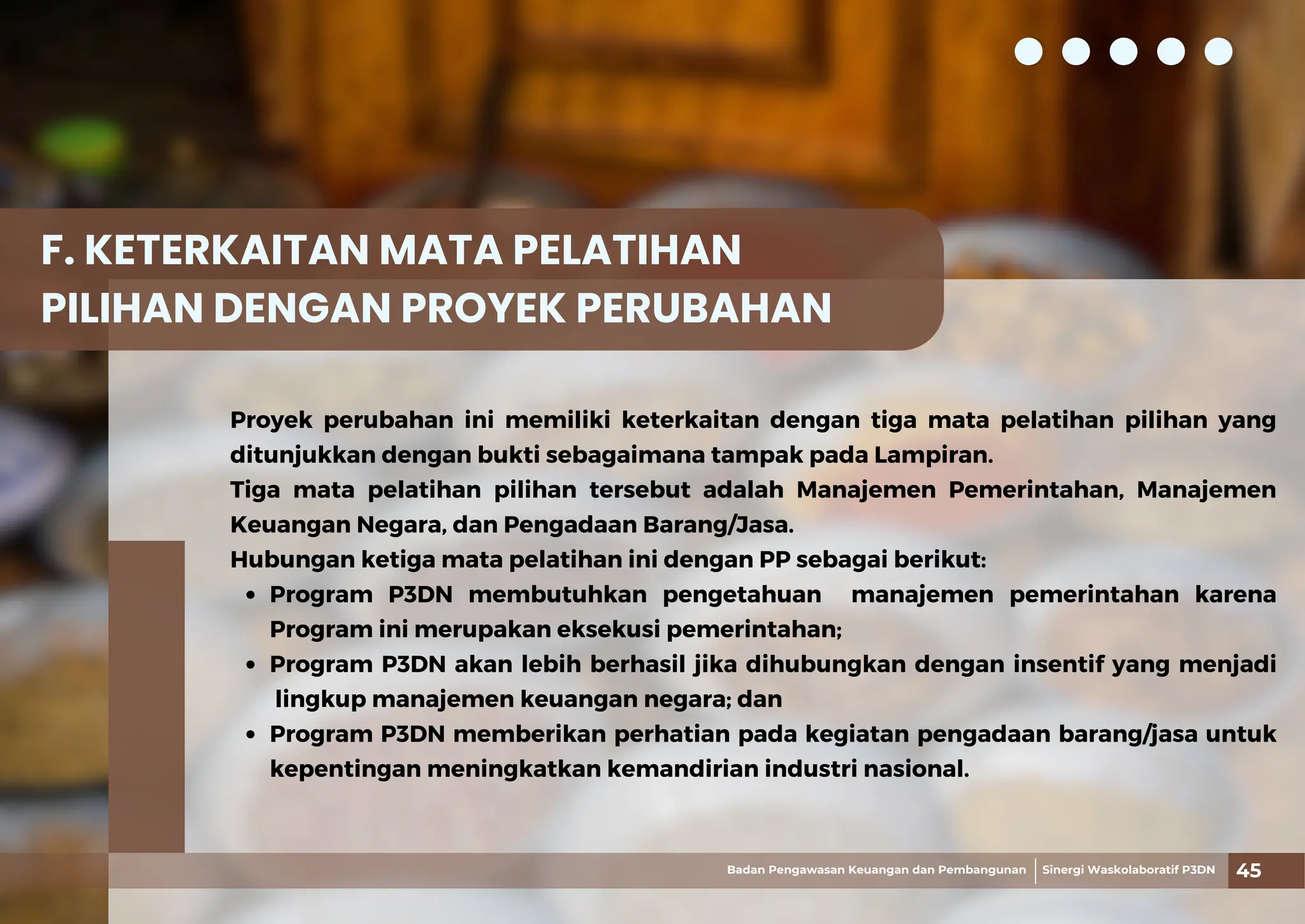Percepatan Penggunaan Produk DalamNegeri (P3DN) Melalui Kesinergian ...