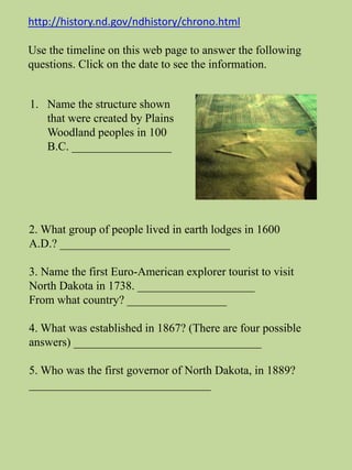 Nd history scavenger hunt | PPTX