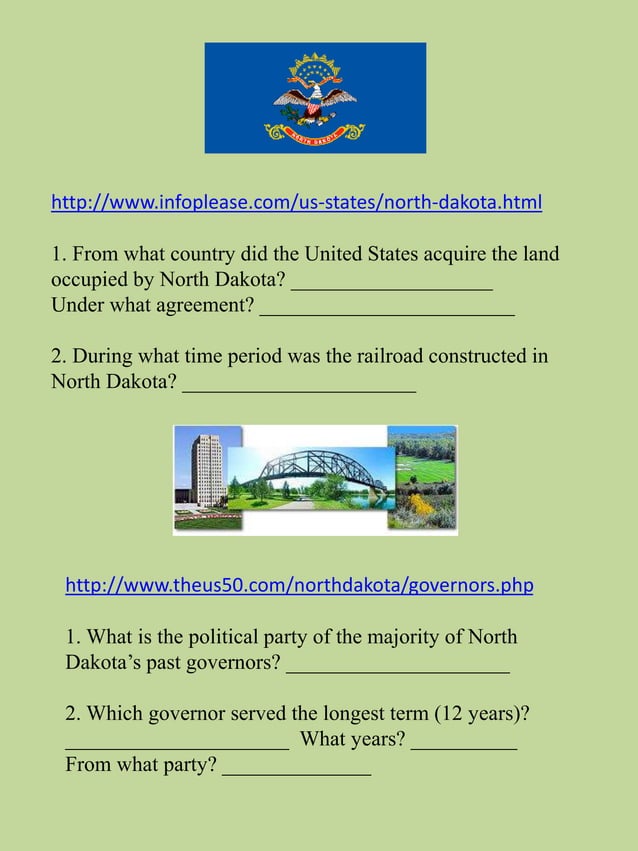 Nd history scavenger hunt | PDF