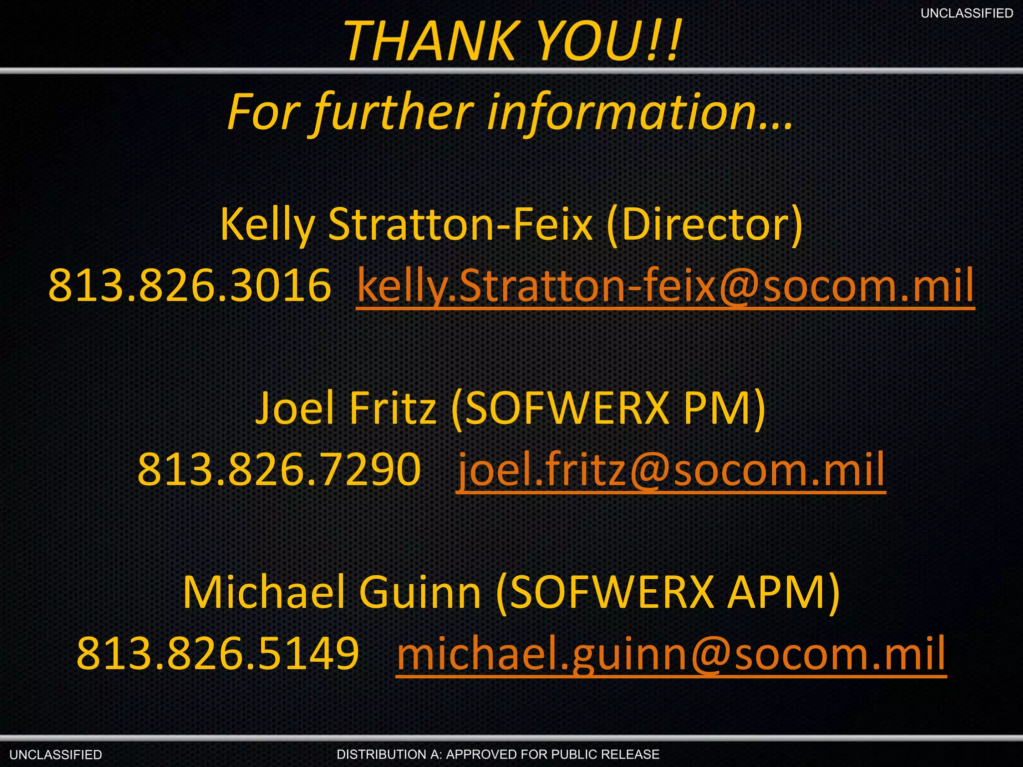 SOCOM Agile Acquisition | PDF