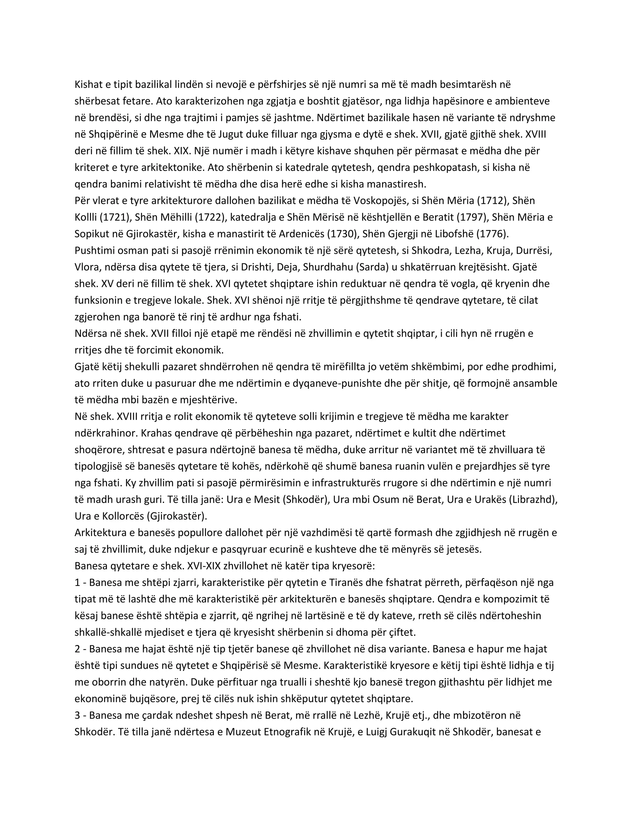 Ndikimi i kultures osmane ne kulturen shqiptare | DOCX
