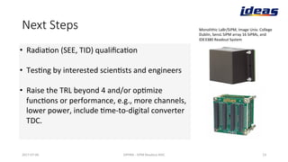 SIPHRA 16-Channel SiPM Readout ASIC | PPT