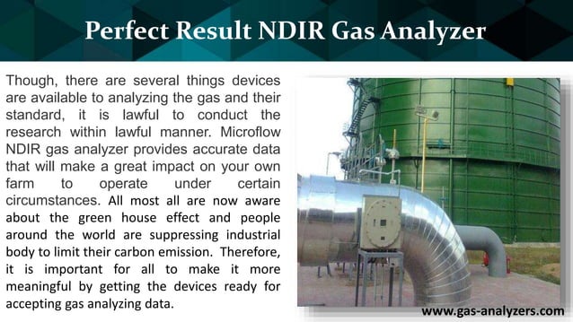 Ndir gas analyzer | PPT