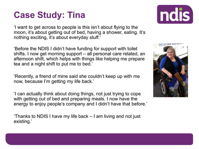 Ndis easy-english-presentation- | PPTX | Government Support and Welfare | Financial Assistance