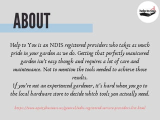 Ndis registered providers | PPTX