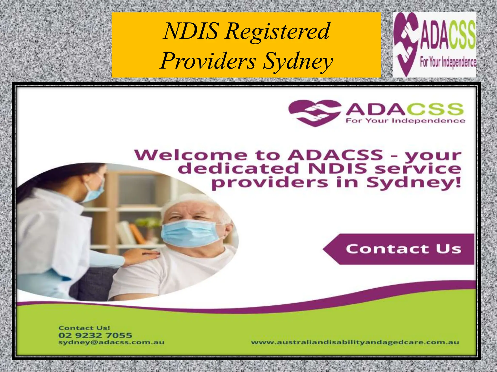 Ndis Registered Providers Sydney | PPTX